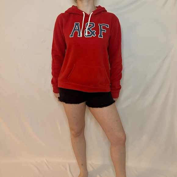 Abercrombie & Fitch | Tops | Vintage 200s Abercrombie Fitch Af Logo Hoodie L | Poshmark